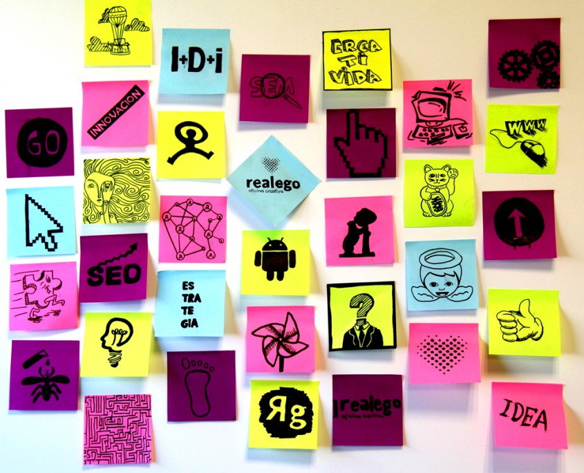 WE LOVE POST IT | Realego Oficina Creativa
